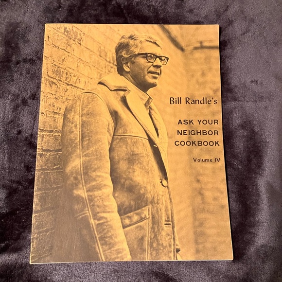 Kitchen | Bill Randles Vintage Ask Your Neighbor Cookbook Volume Iv ...